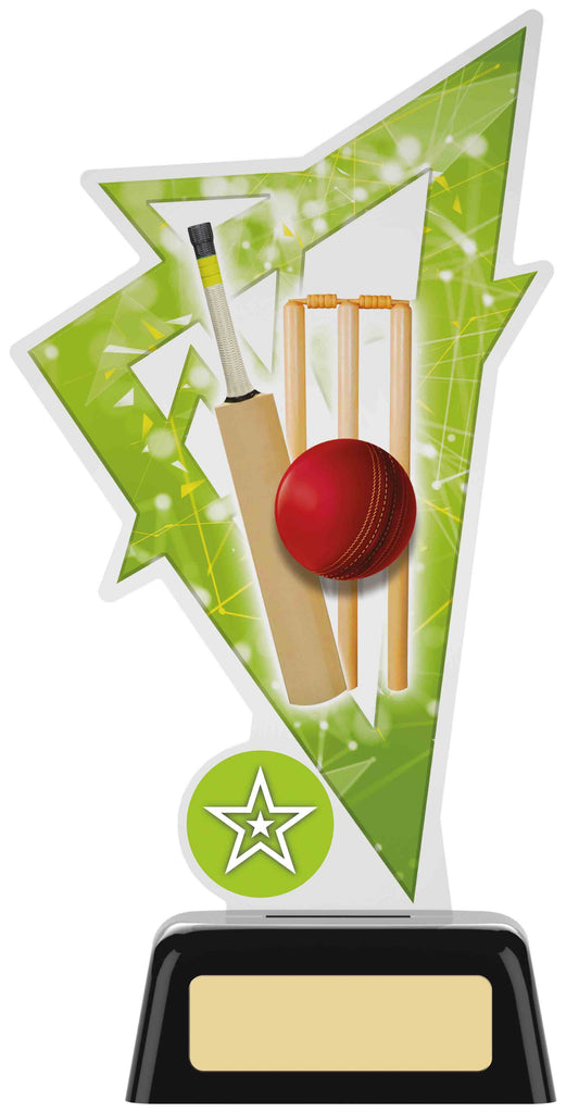 Acrylic Cricket Trophy
